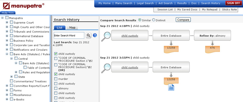 Manupatra User Guide